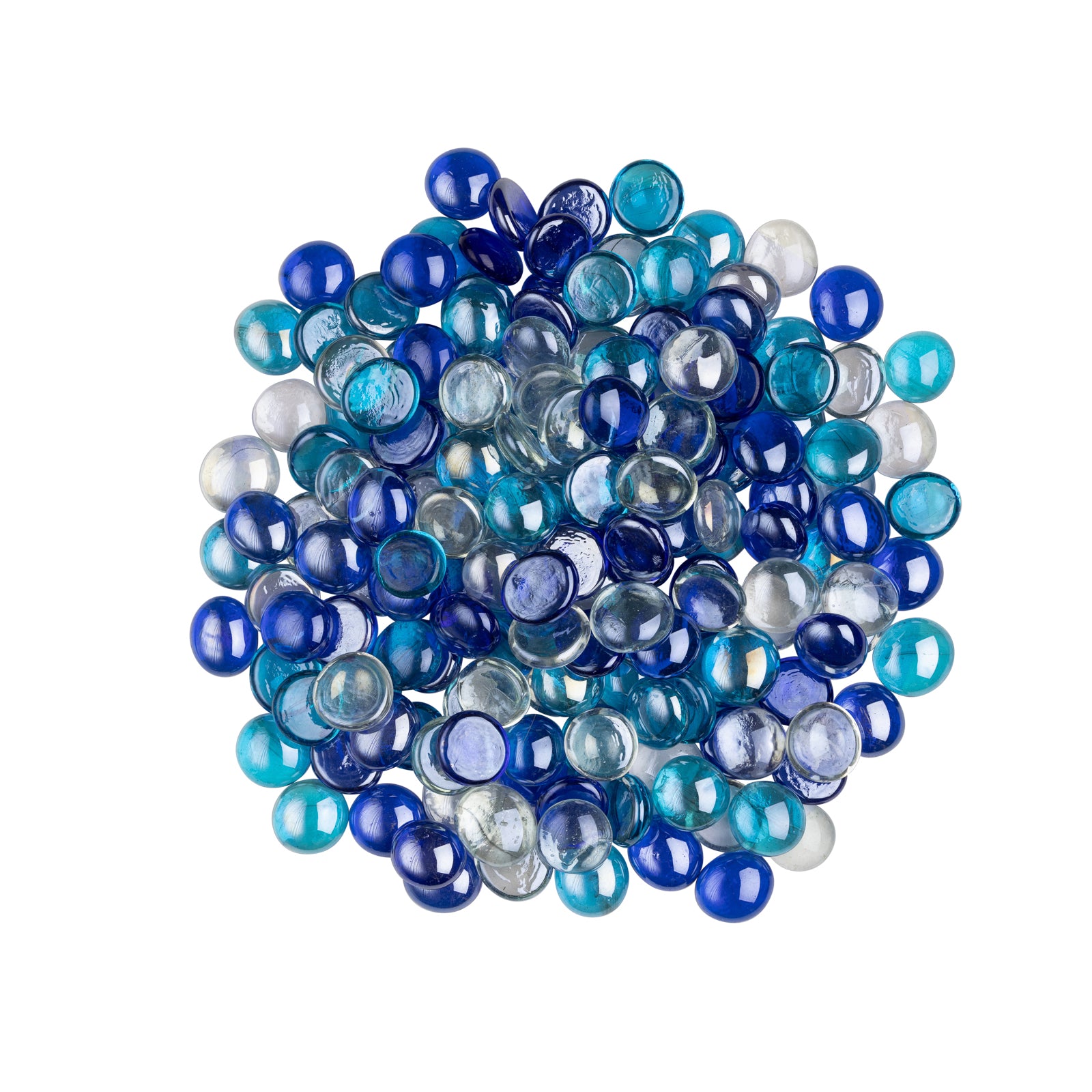 Mixed Blue Glass Gems 17-19mm – Tuscan Path