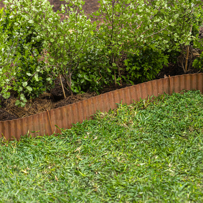 Metal Garden Edging: Steel & Corten Options - Tuscan Path